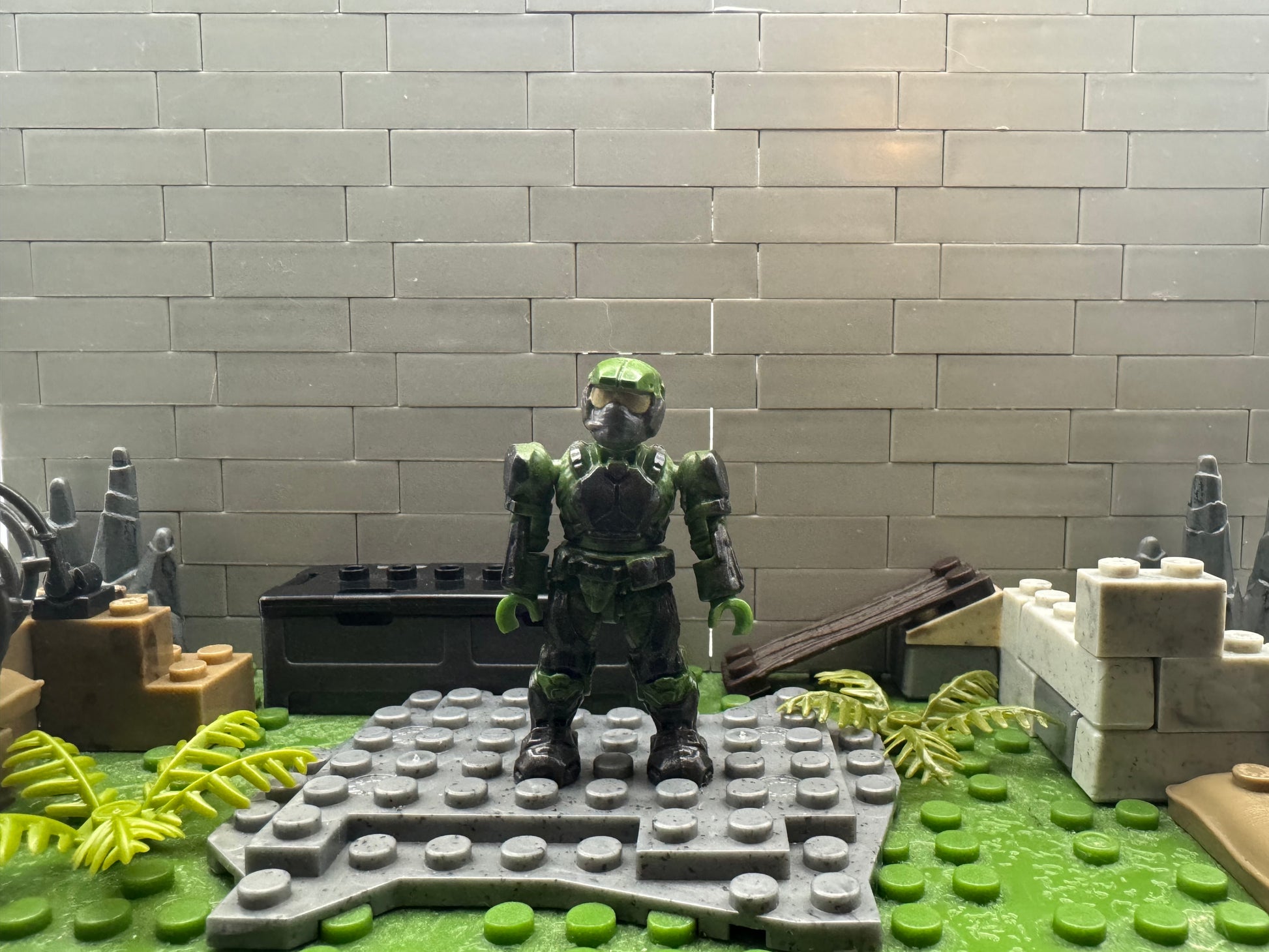 Old Articulation Masked Green Marine – StudForge